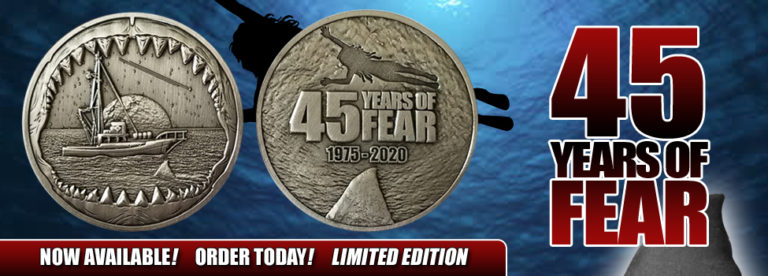 JAWS 45 Years of Fear Collectors Coin Now Available – Icon Coins